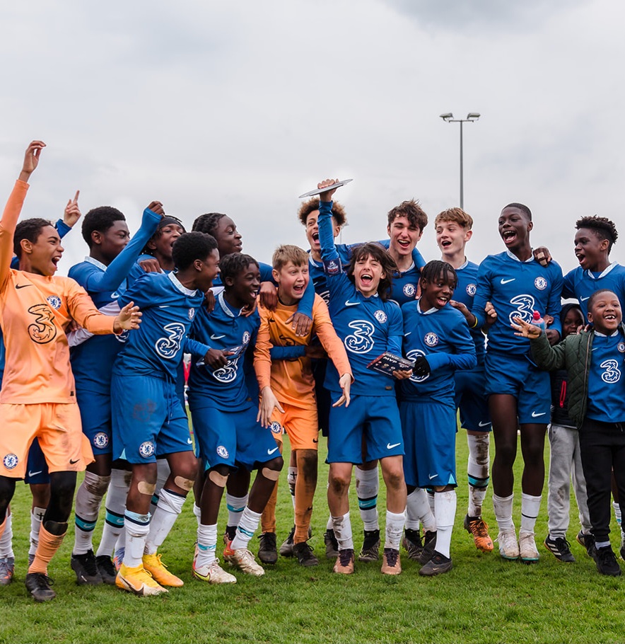 Chelsea FC win the Cheltenham Orange Veins Cup